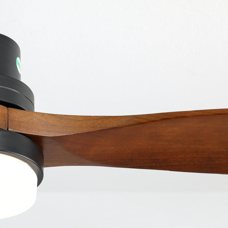 George Oliver Nicola 52'' 3 - Blade Modern Ceiling Fan with Remote Control and Light Kit ...